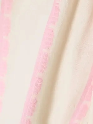 LEMLEM Striped Satin Shorts