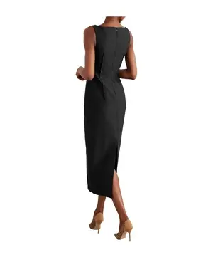 EMILIA WICKSTEAD Ilyse Cut Out Cloqué Midi Dress