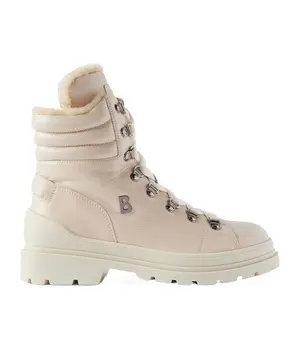 Bogner Casual Smooth Leather Boots - Nude