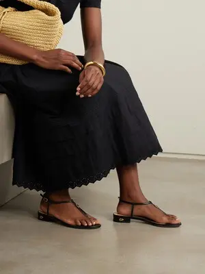 Jennifer Chamandi Round-toe Sandals