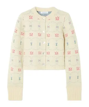 CALLE DEL MAR Calle Del Mar Cropped Cardigan