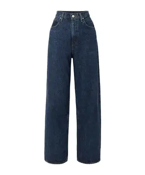 GOLDSIGN Comfortable Loose-fit Jeans - Blue