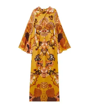 Johanna Ortiz Exclusive Silk Dress