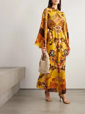 Johanna Ortiz Exclusive Silk Dress