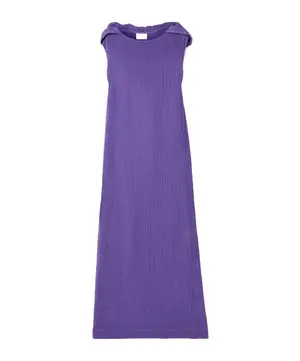 Lisa Marie Fernandez Casual Loose Gauze Maxi Dress - Blue