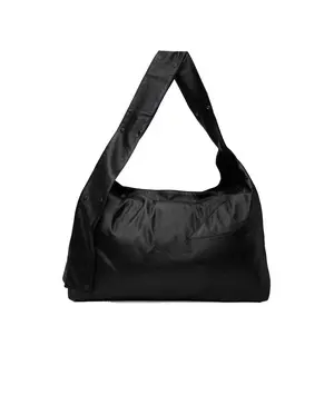 Yohji Yamamoto Patchwork Shoulder Bag - Black