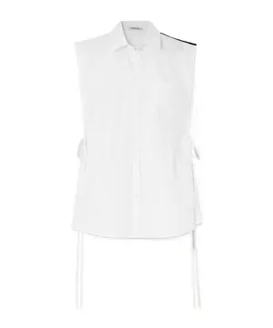 PETER DO Loose-fit Pure Cotton Blouse - White