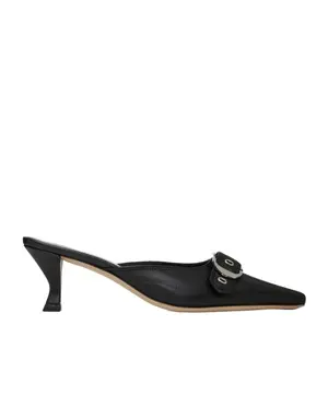 By Far Classic Kitten Heels - Black