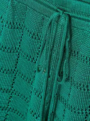 Calle Del Mar Casual Knitted Wide-leg Pants