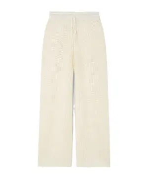 Calle Del Mar Loose Mesh Long Pants - No