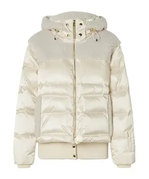 Bogner Dia Hooded Shearling-trimmed Quilted Down Ski Jacket - No