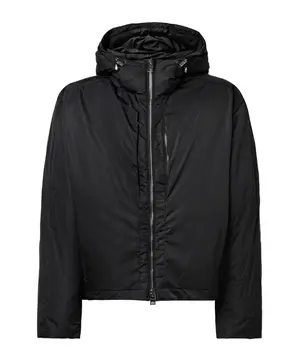 Aztech Mountain Hooded Padded Plaid Down Ski Jacket - No
