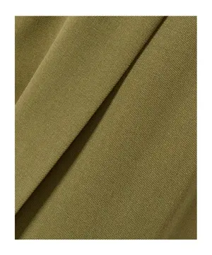 Michael Kors Mika Pleated Wool-blend Twill Straight-leg Pants