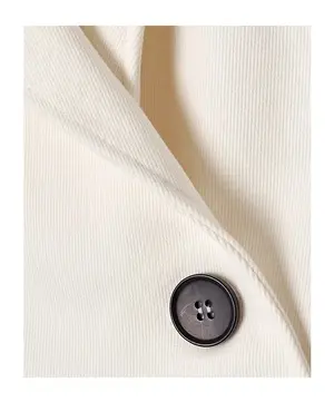SAFIYAA LONDON Cannis Cotton-drill And Guipure-lace Blazer