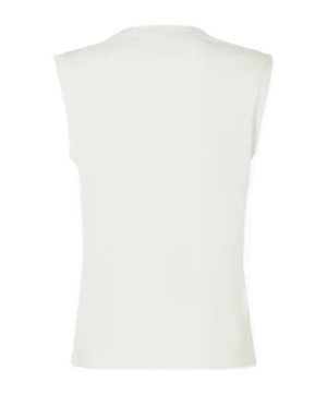 Fendi Graphic-print Sleeveless Top - Ivory