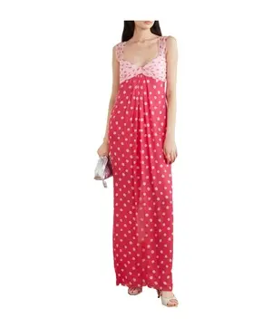 Saloni Soft Ruched Bust Dress