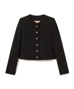 TWINSET Crêpe Jacket - Black