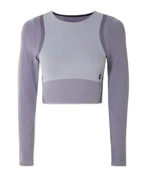 On Studio Knitted Long Sleeve Crop Top
