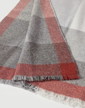 Brunello Cucinelli Plaid Twill Scarf