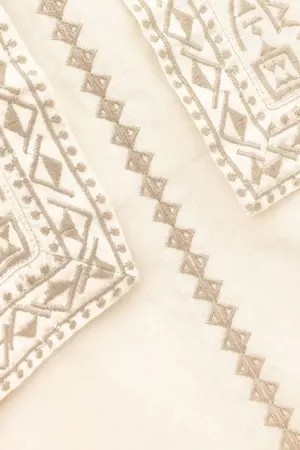 Ba&sh Embroidered Shirt