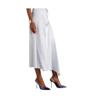 Paris Texas Mirrored Leather Slingback Pumps