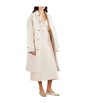 Calvin Klein Crepe De Chine Midi Dress