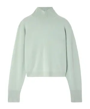 Le Kasha Cropped Cashmere Sweater - Green