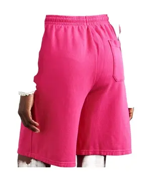 THE ELDER STATESMAN Cotton And Cashmere-blend Drawstring Shorts