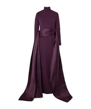 Solace Simple Long Dress - Black