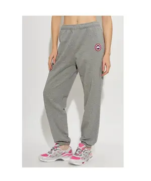 Canada Goose Elastic Waist Joggers With Drawstring And Cuffs