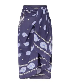 Johanna Ortiz Printed Cotton Pareo - No