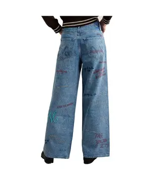 MOTHER Wide-leg Jeans