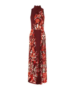 Johanna Ortiz Printed Long Dress