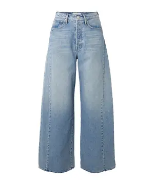 MOTHER High-rise Wide-leg Jeans - No