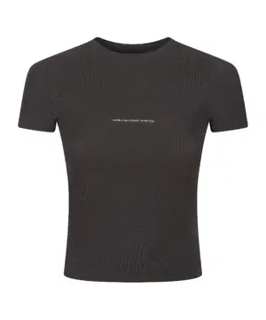 Alexander Wang Crew-neck T-shirt - Black