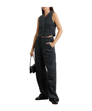 GOLDSIGN Orten Cotton-corduroy Vest