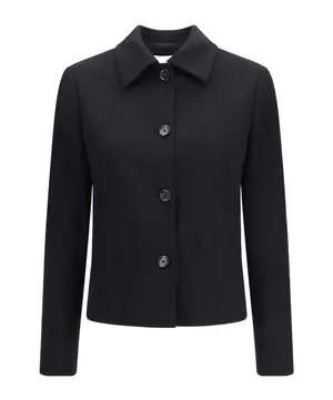 LARDINI Single-breasted Cropped Blazer - No