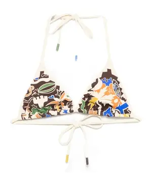 ALEMAIS Maroc Triangle Bikini Top - No