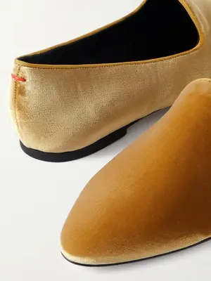 AeydĒ Velvet Loafers