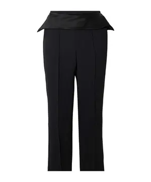 Maticevski Crepe Straight-leg Pants - Black