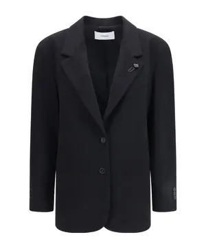 LARDINI Single-breasted Blazer With Emblem Detail - No