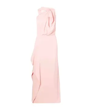 Maticevski Draped Crepe Gown - No