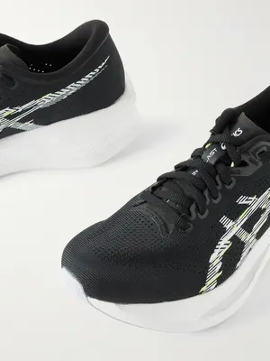 Asics Printed Stretch-knit Sneakers
