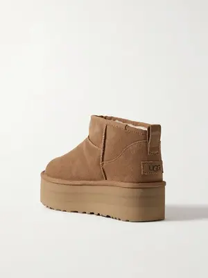 UGG Mini Platform Shearling Boots