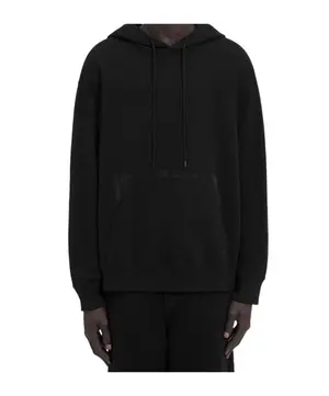 MAISON MARGIELA Unbrushed Hoodie - Black