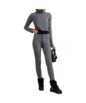 Perfect Moment Jacquard Knit Wool-cashmere Blend Hoodie