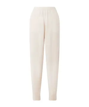 ALLUDE Allude Cashmere-Blend Tapered Pants No