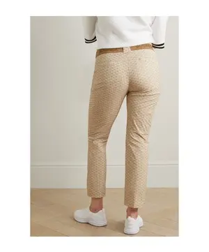 Bogner Tesja Cropped Printed Shell Straight-leg Golf Pants