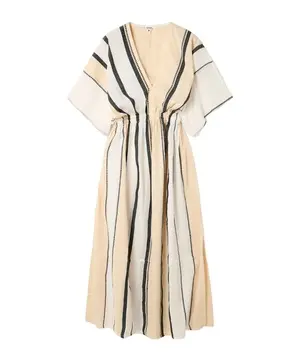 LEMLEM Striped Cotton Dress - No