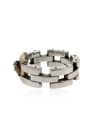 Versace Medusa Link Ring